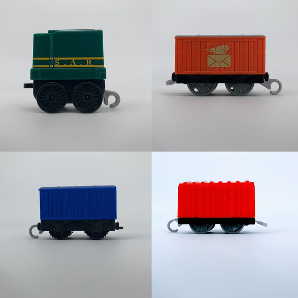 Mattel | Toys | Thomas Friends Trackmaster Train Car Lot Of 4 | Poshmark